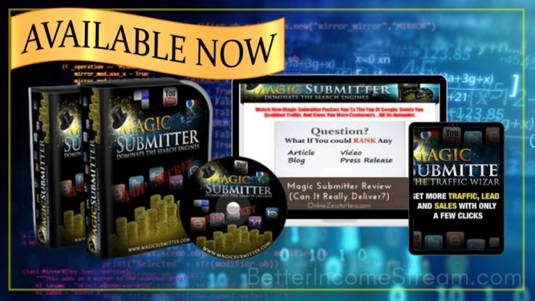 Magic Submitter Review: How Much Extra Traffic Will it Give You?