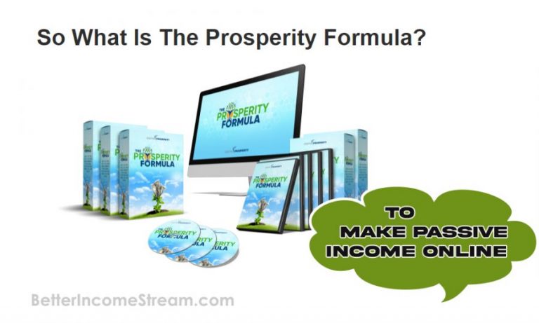 The Prosperity Formula Detailed Review - Pros and Cons